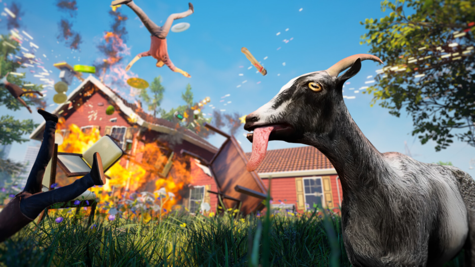 Goat Simulator Remastered Review: Goat, GOAT, GOATS